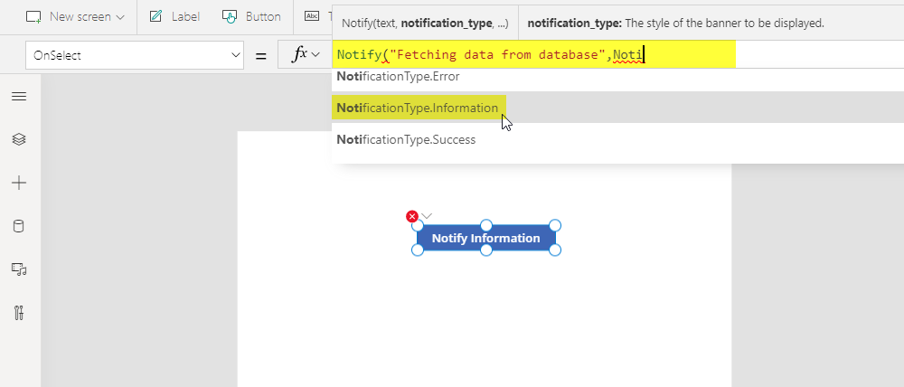 Notification and its types Messages on PowerApps - MOURI Tech Notification and its types Messages on PowerApps - MOURI Tech