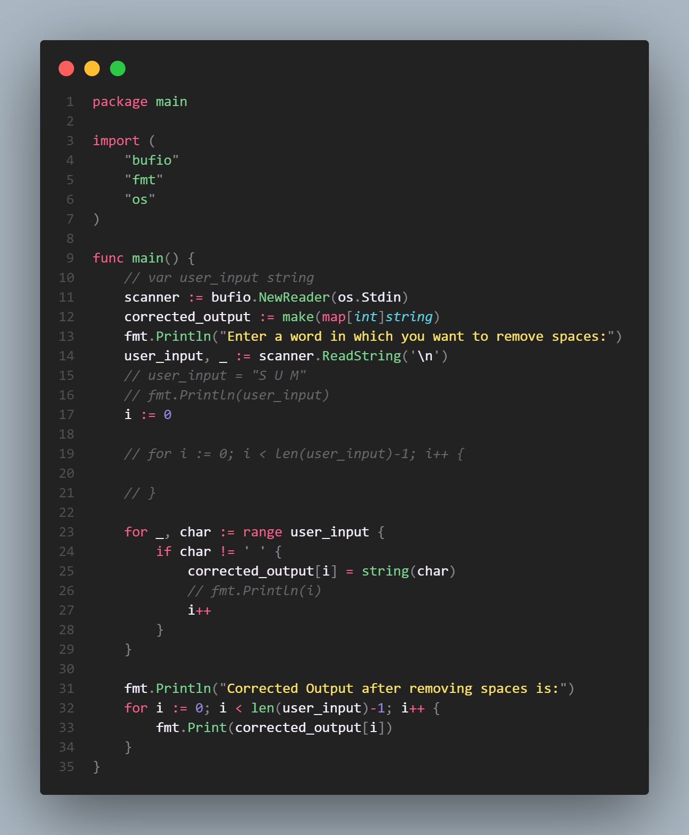 Programming Knowledge on GOLang - MOURI Tech