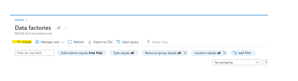 Using Azure Data Factory Ingest Load Data From Azure Blob Storage To Snowflake Mouri Tech