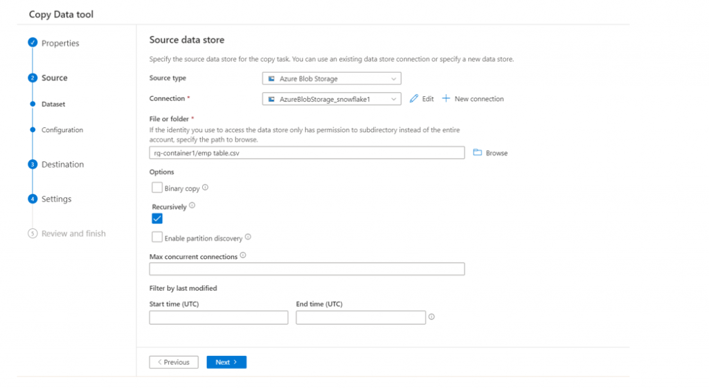 Using Azure Data Factory Ingest Load Data From Azure Blob Storage To Snowflake Mouri Tech